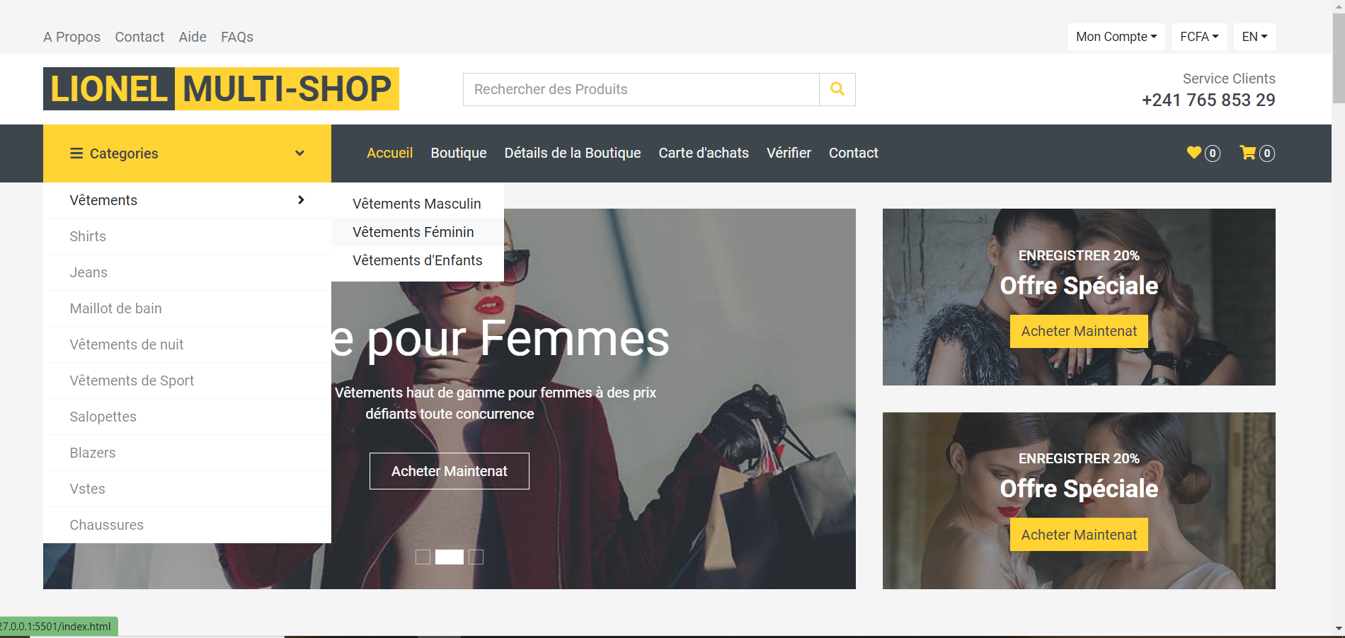 Lionel Multi-Services - PortFolio